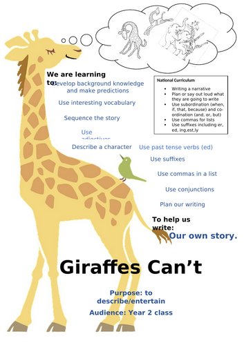 Giraffes Can't Dance - English Learning Journey Year 2 (12 lessons ...
