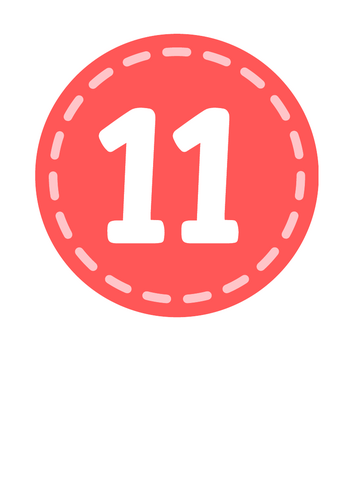 Paper Plate Number Disks | Teaching Resources