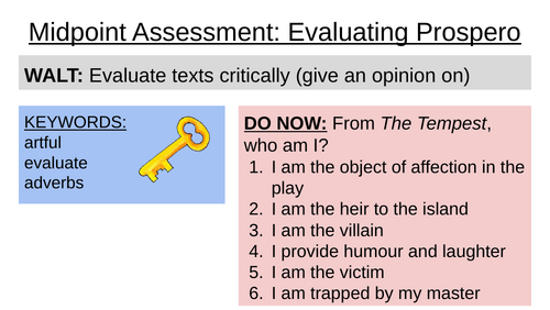 Shakespeare's Heroes & Villains KS3 SoW | Teaching Resources