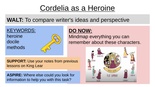 Shakespeare's Heroes & Villains KS3 SoW | Teaching Resources