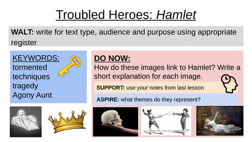 Shakespeare's Heroes & Villains KS3 SoW | Teaching Resources