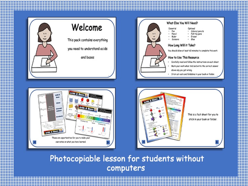 Metals and Non-metals, Properties Distance Learning and Homeschool KS3 ...
