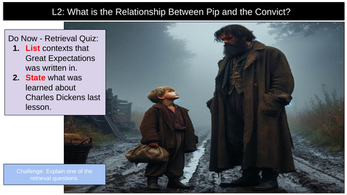Great Expectations Pip Convict | Teaching Resources
