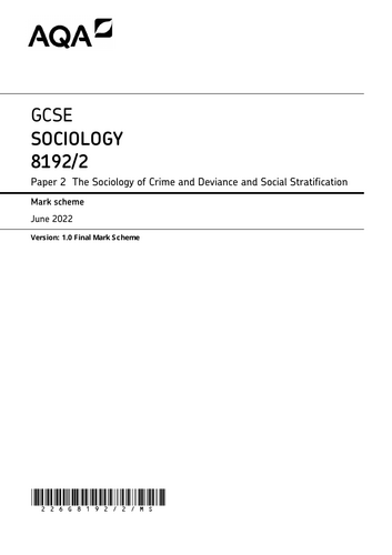 GCSE Sociology AQA Social Stratification Unit | Teaching Resources