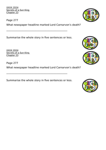 Secrets of a Sun King Vipers | Teaching Resources