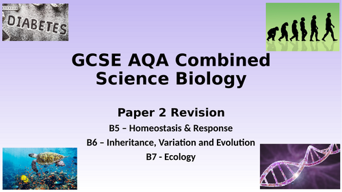GCSE AQA Trilogy Combined Science Biology Paper 2 Revision Lesson ...