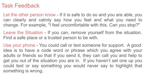 Consent and Personal Space | Teaching Resources