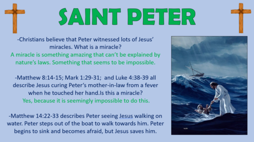 St Peter - Collective Worship - The Denial of Peter! | Teaching Resources