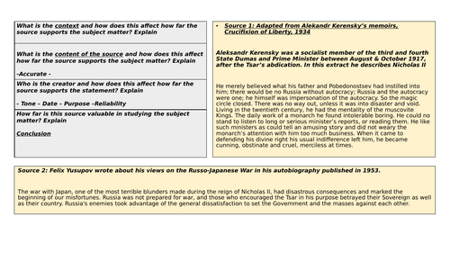 2N Revolution and dictatorship: Russia, 1917–1953 Tsar Nicholas II ...