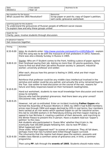 2N Revolution and dictatorship: Russia, 1917–1953 1905 1905 Revolution ...