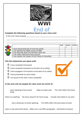 WWI | Teaching Resources
