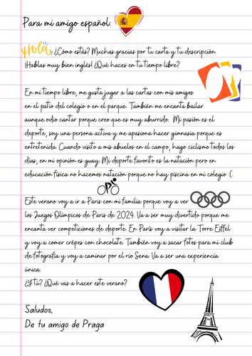 Tiempo libre - reading | Teaching Resources