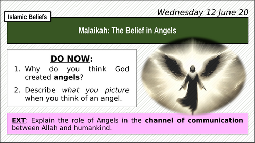 GCSE Religious Studies - Malaikah: Belief in Angels [Islamic Beliefs ...