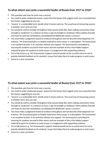 2N Revolution and dictatorship: Russia, 1917–1953 Lenin's Death and ...