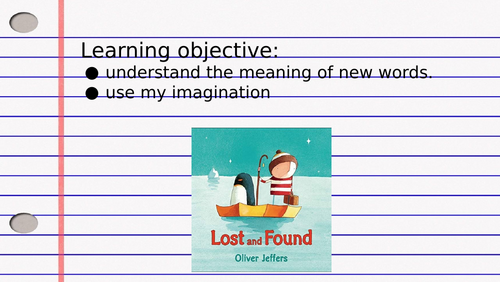 Lost And Found Year 1 English Planning | Teaching Resources