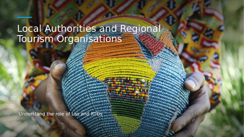Local Authorities and Regional Tourism Organisations | Teaching Resources