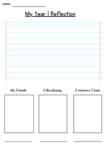 A Year in Reflection | Teaching Resources