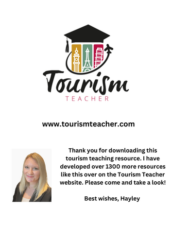 Visitor and traffic management in travel and tourism | Teaching Resources