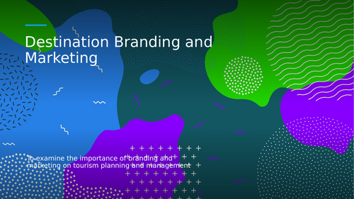 Destination branding and marketing in travel and tourism | Teaching ...