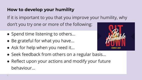 Who am I? Humility Assembly | Teaching Resources