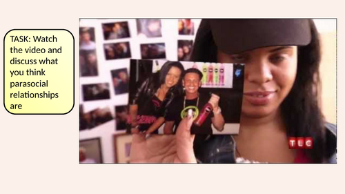 AQA A Level Psychology - Relationships - Parasocial relationships ...