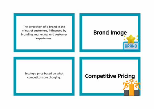 IGCSE Business Unit 3.3: Product & Price | Teaching Resources