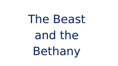 The Beast and the Bethany Unit of Work - All Chapters | Teaching Resources