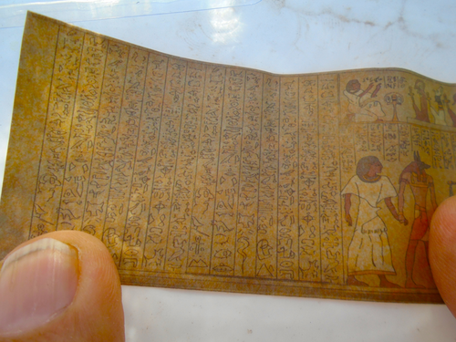 THE MUMMY WITH HIS SCROLL | Teaching Resources