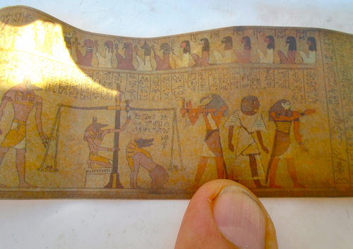 THE MUMMY WITH HIS SCROLL | Teaching Resources