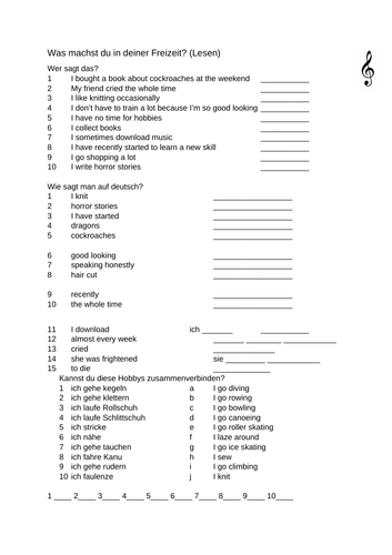 Freizeit und die Medien (KS3) | Teaching Resources