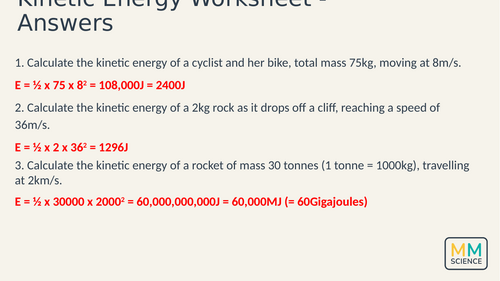 GCSE Energy: Elastic Potential Energy Stores Worksheet | Teaching Resources