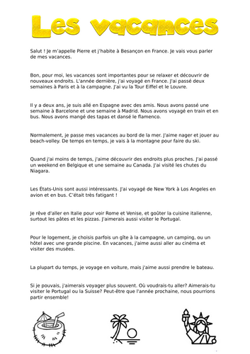 French holiday bundle | Teaching Resources