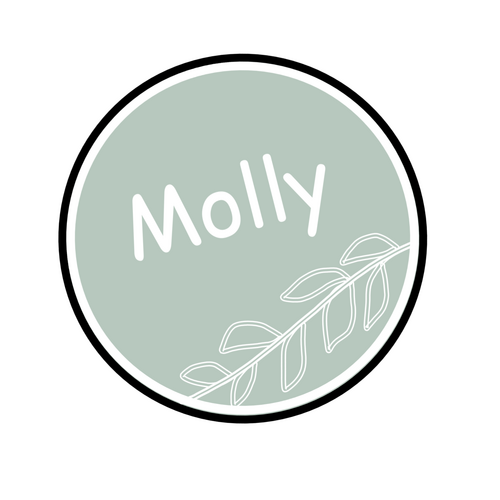 Printable Botanical Student Name Labels, Round Boho Neutral Name Cards ...