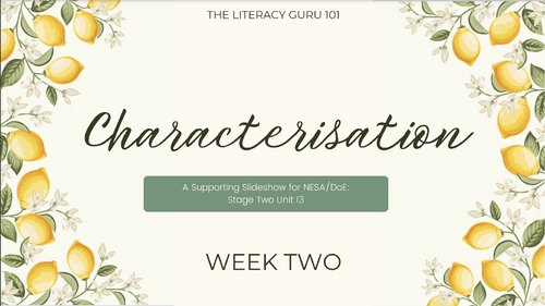 HUGE Supporting Slideshow - Stage 2 Unit 13 NESA Unit - POWERPOINT ...