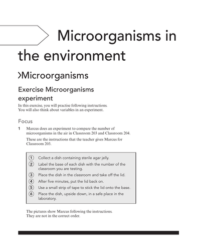 Year_7_Microorganisms_Worksheet_2 | Teaching Resources
