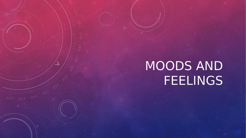 Moods and Feeling | Teaching Resources
