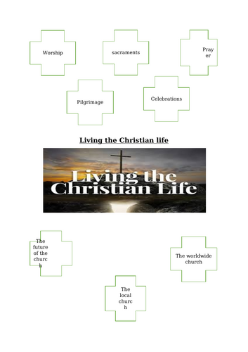 Unit three Living the Christian life complete booklet Edexcel GCSE ...