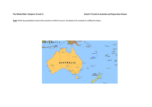 The Whale Rider - Full Scheme of Work | Teaching Resources