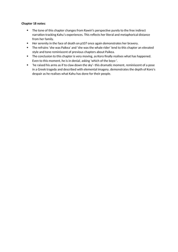 The Whale Rider - Full Scheme of Work | Teaching Resources