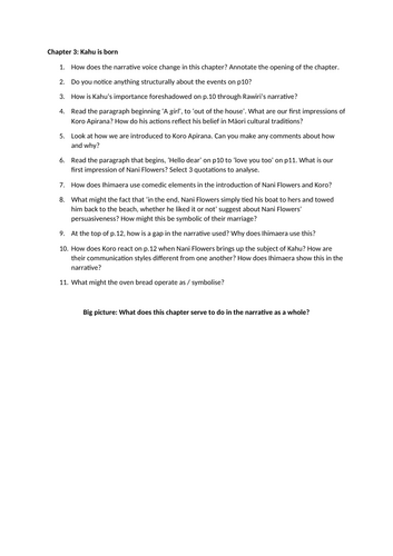 The Whale Rider - Full Scheme of Work | Teaching Resources