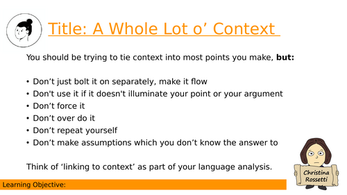 Christina Rossetti - Full A Level Scheme of Work - English Literature ...