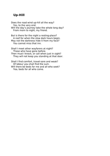 Christina Rossetti - Full A Level Scheme of Work - English Literature ...