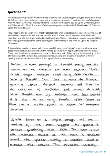 Christina Rossetti - Full A Level Scheme of Work - English Literature ...