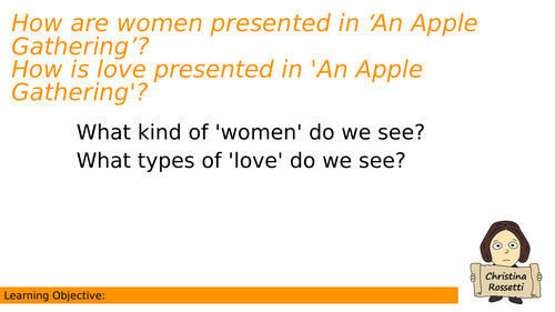 Christina Rossetti - Full A Level Scheme of Work - English Literature ...