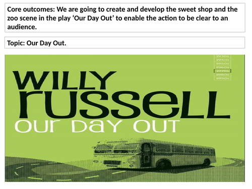 Our day out scheme of work. | Teaching Resources
