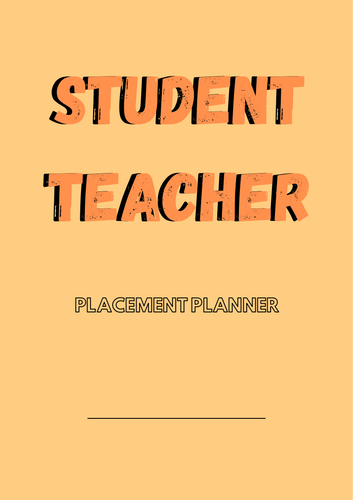 Student Teacher Planner Bundle | Teaching Resources