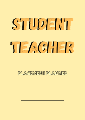 Student Teacher Planner Bundle | Teaching Resources