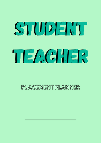 Student Teacher Planner Bundle | Teaching Resources
