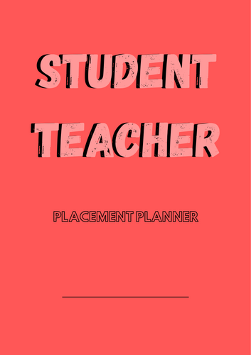 Student Teacher Planner Bundle | Teaching Resources
