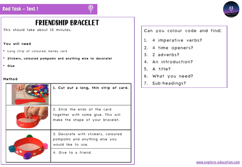 KS2 Instructions Writing Unit: 10 Outstanding Lessons | Teaching Resources